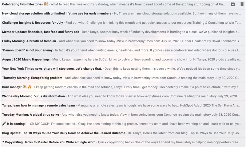 How to Write Emails that Convert – Part 2: The Email Preview Text